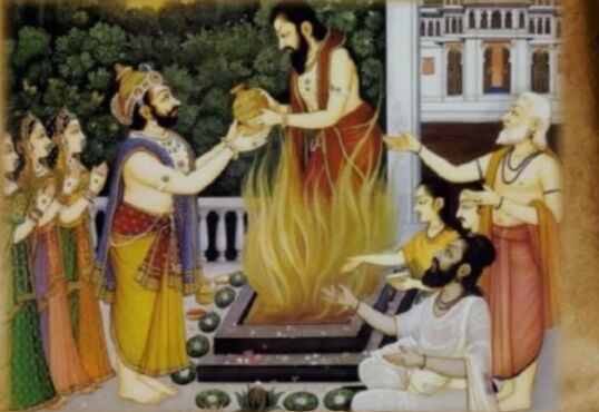 పట్టపురాణి పక్కన లేకుండా దశరథుడి పుత్రకామేష్టి | King Dasastha ...