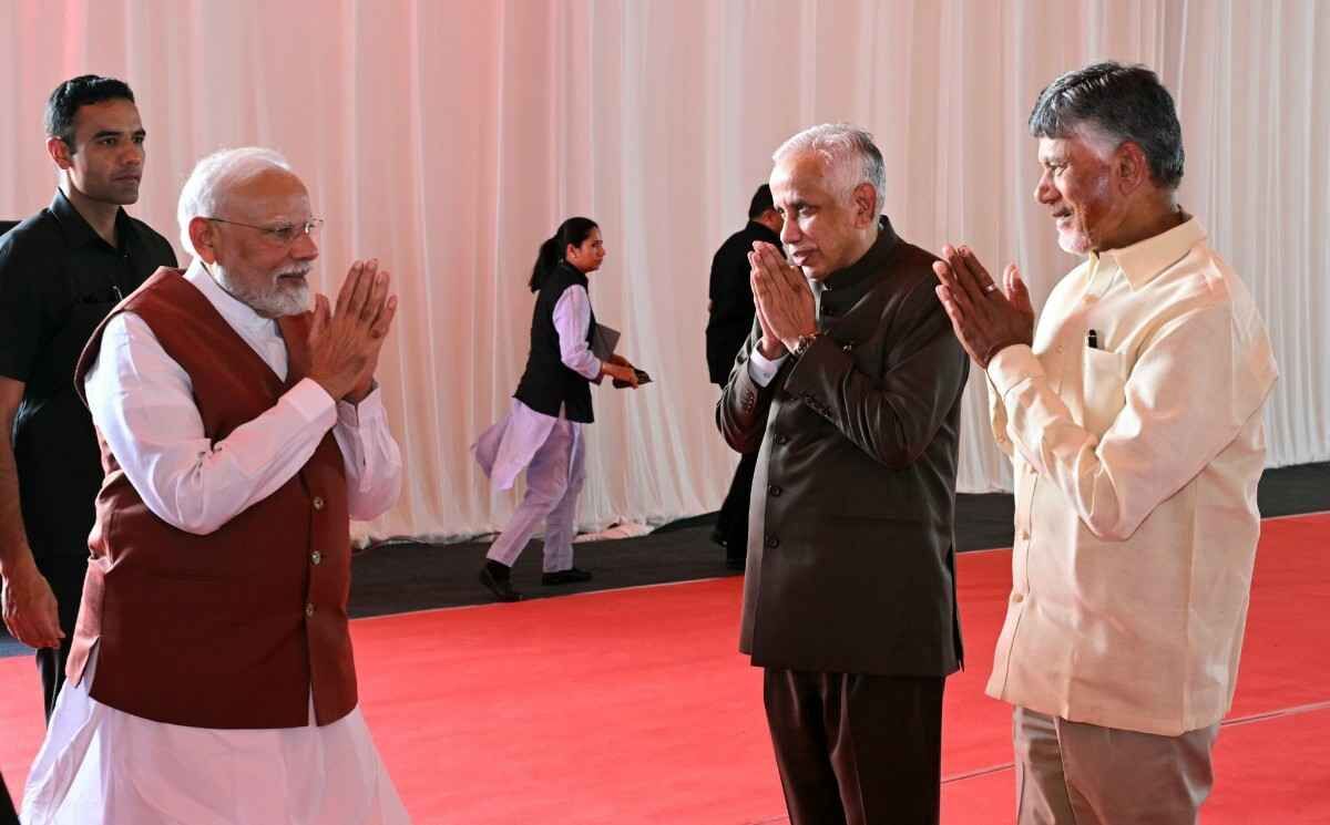 అబ్చుర పరిచిన మోదీ తెలుగు ప్రసంగం | Modi's Telugu speech is wondering